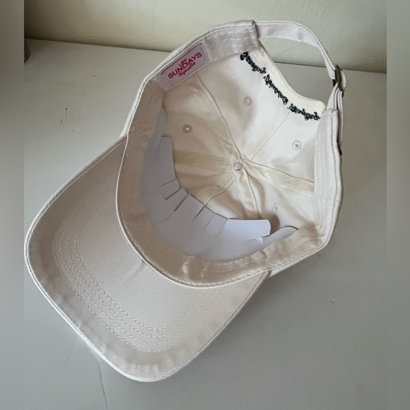 Accessories | Nwt Off White Color Baseball Cap With Dark Green ...